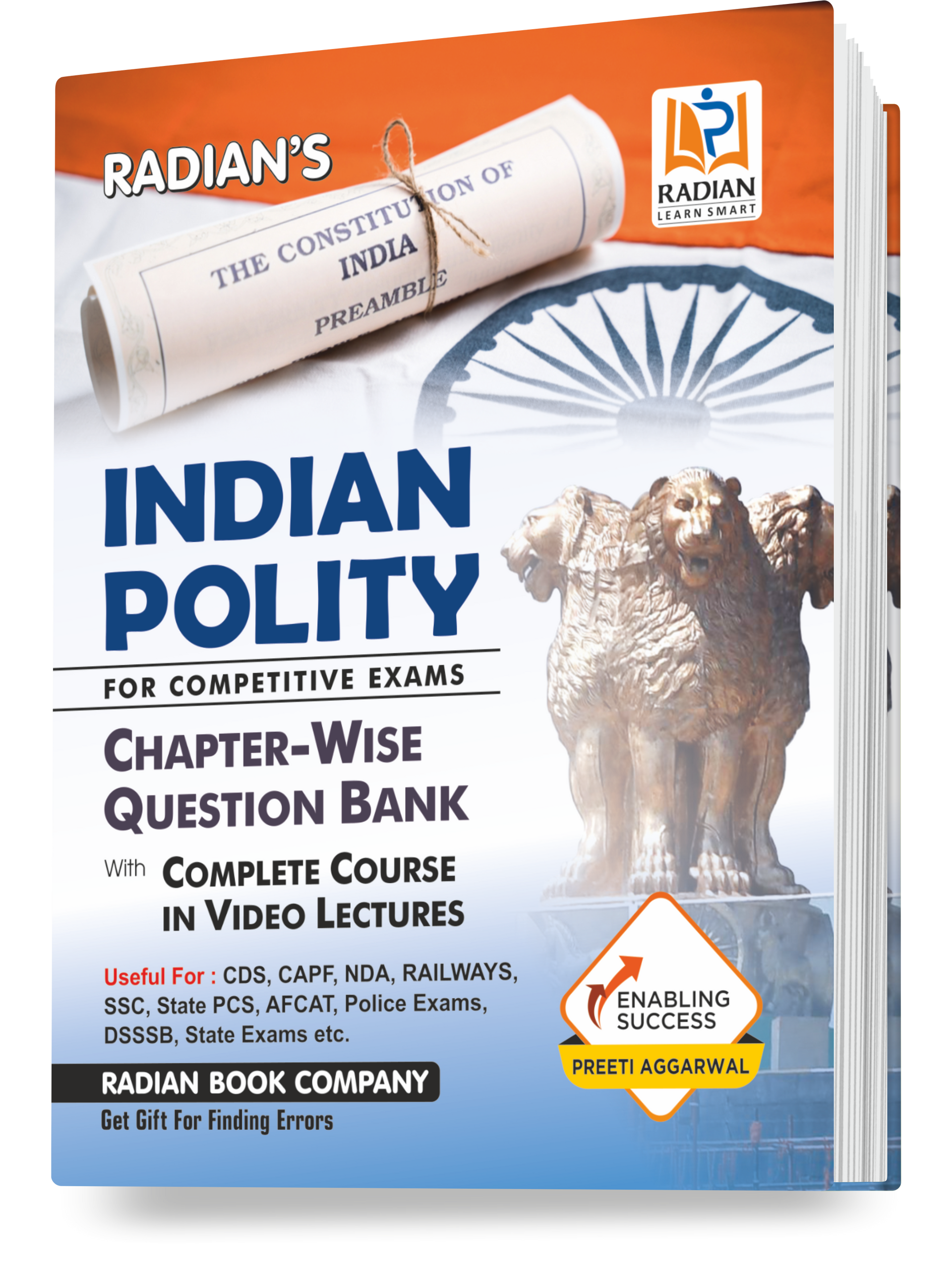 Indian Polity Book 2023 English | SSC, UPSC, Railways Competitive Exams ...